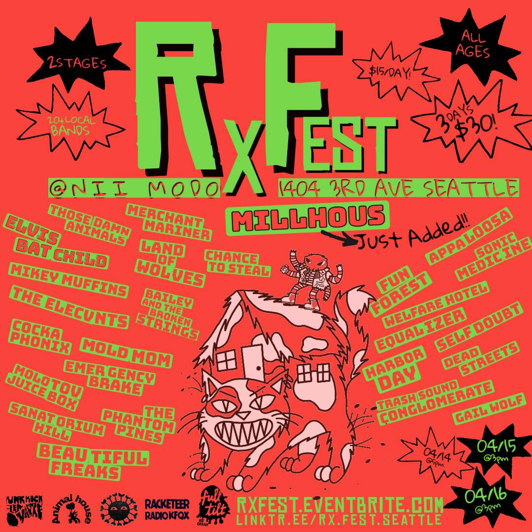 RX Fest will rock for three days downtown April 14 -16 | Westside Seattle